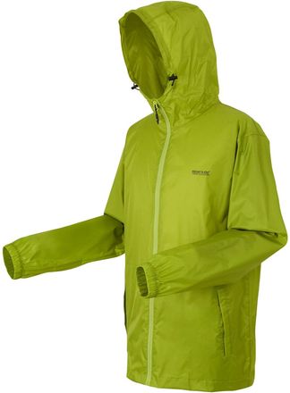 Regatta Herren Jacke Funktionsjacke Outdoorjacke Regenjacke Pack It III, Farbe:Grün, Artikel:-4EH grenobl Green, Größe:2XL