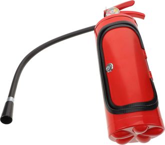 NUOBESTY Feuerl&ouml;scher Weinflaschenhalter aus Metall und Kunststoff Tisch Weinregal f&uuml;r Rotwein und Spirituosen mit Platz f&uuml;r Flaschen und Gl&auml;ser Geschenk f&uuml;r F