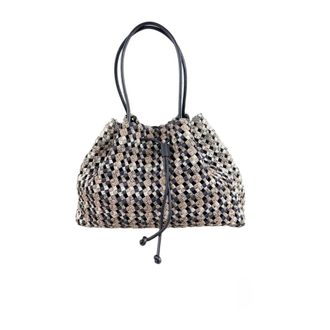 Borbonese Femme, Sacs, Multicolore, Taille: ONE Size Shopping Bag Large