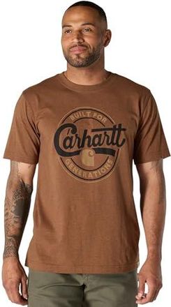 Carhartt Work in Progress T-shirt &agrave; manches courtes l&eacute;ger &agrave; manches courtes pour homme 106531, Bruy&egrave;re de canard rouge, Taille M