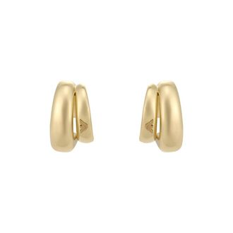 Emporio Armani Damen Goldfarbener Messing Ohrring, EGS3192710