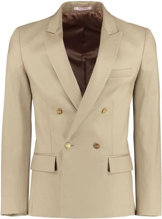 Valentino Garavani Doppelreihiges Sakko mit steigendem Revers - Nude