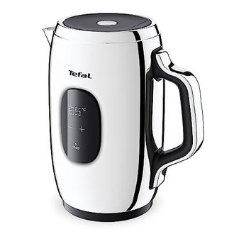T-fal KI883D Majestuo Wasserkocher | intuitives Bedienpanel | 9 Temperaturen | doppellagiges Design | Warmhaltefunktion | herausnehmbarer Anti-Kalk-Filter |