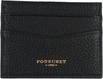 Pourchet Homme, Accessoires, Noir, Taille: ONE Size Club Card Holder