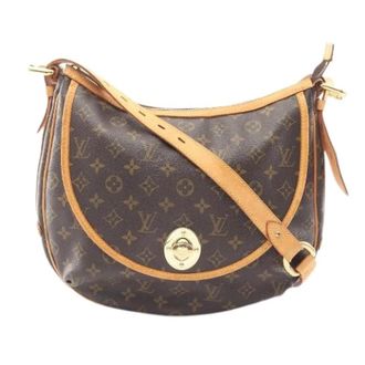 Louis Vuitton Pre-owned Tulum GM Monogram Coated Canvas Schultertasche - - Pre-owned - Damen - Braun - ONE SIZE