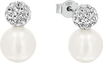 Amor 925 Sterling Silber Damen Schmuck, mit Zirkonia synth, Silber, Kommt in Schmuck Geschenk Box