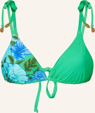 Seafolly Bralette-Bikini-Top Garden Party gruen