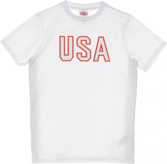 Kappa Herren Streetwear T-Shirt - - Tops - Herren - Wei&szlig; - XL