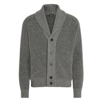 Ermenegildo Zegna Homme, Pulls, Gris, Taille: XL Cardigans