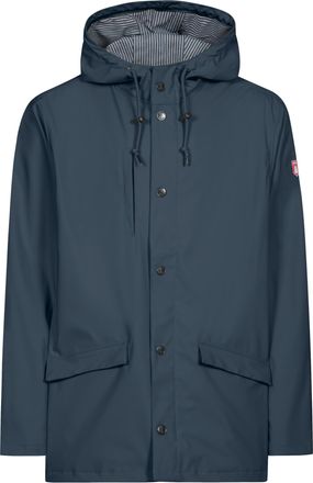 Derbe Passby Fisher Navy Dunkelblau Herren Regenjacke Friesennerz XXL | Friesennerz | Männer | Baumwoll-Futter | Regen | Jacke | Kapuze