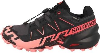 Salomon Baskets Speedcross 6 pour femme, Nine Iron/noir/rose flamant rose, 42 EU