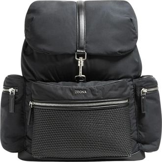 Ermenegildo Zegna Spezialrucksack - - Bags - Herren - Schwarzk - ONE SIZE