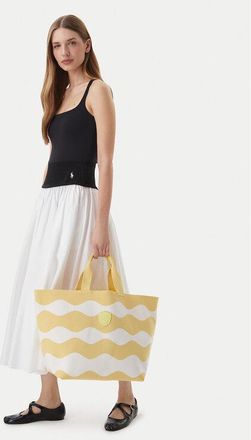 Blauer Handtasche S6BASKET01/KNI Gelb