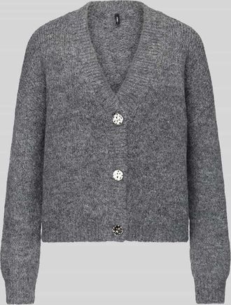 Only Regular Fit Cardigan mit V-Ausschnitt Modell ZOEY