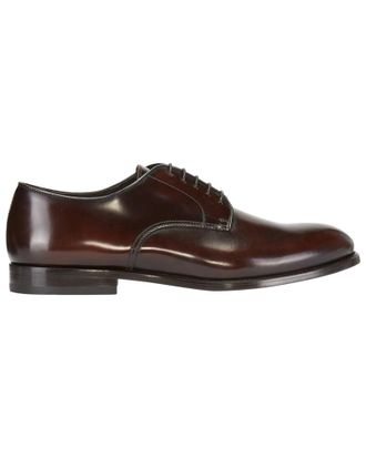 Doucal's Derby-Schuhe aus Glattleder in