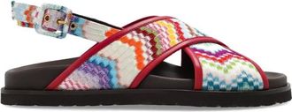 Missoni Femme, Chaussures, Multicolore, Taille: 39 EU Sandales &agrave; brides Zigzag