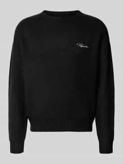 Pegador Pullover mit Logo-Schriftzug Modell Signar