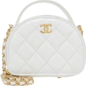 Chanel Sac bandouli&egrave;re mini vintage doccasion - Femme - Pre-owned - Blanc - Taille: ONE Size