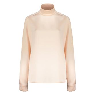 Cedric Charlier Print Bluse - - Blouses & Shirts - Damen - Rosa - XS