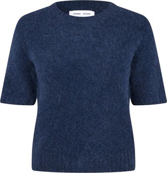 Samsøe & Samsøe Femme, Pulls, Bleu, Taille: 42 FR Sajeanne Top