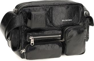Balenciaga Superbusy Shoulder Bag - Black