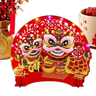 Generic Reichtum Desktop-Ornamente | Nizza Vietnamesisch Gl&uuml;ckliche Dekoration | Zentrum Dekorationen F&uuml;r Tisch Mit - F&uuml;r Neujahr Fr&uuml;hlingsfeier Heimfeier Sch