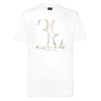 Billionaire Boys Club T-Shirt Rundhals Logo - - Tops - Herren - Wei&szlig; - M