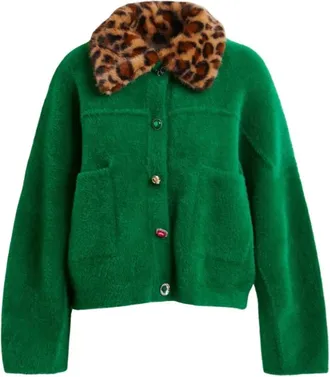 Essentiel Damen, Strickwaren, Grün, MGröße