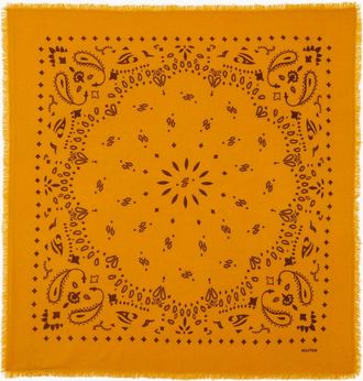 Kujten Grand bandana cachemire imprim&eacute; - Grand Bandana Hachiko