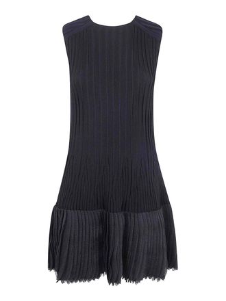 Emporio Armani Robe Au Genou - Noir