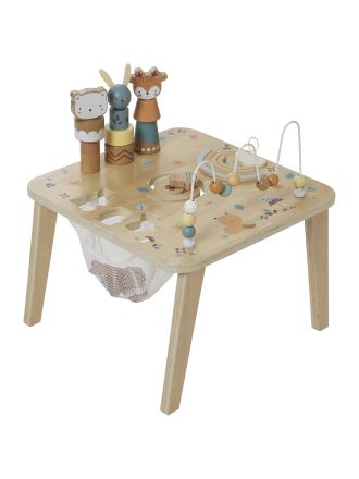 Vertbaudet Aktivit&auml;tentisch Waldfreunde, aus Holz, FSC, gr&uuml;n