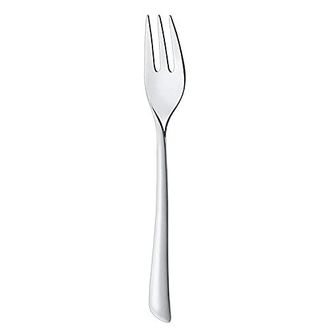 WMF Virginia Kuchengabel 15,7 cm, Cromargan protect Edelstahl teilmattiert, kratzbeständig, spülmaschinenfest