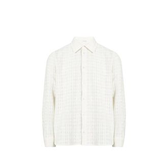 Won Hundred Chemise &agrave; carreaux en coton m&eacute;lang&eacute;