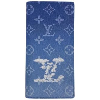 Louis Vuitton Pre-owned Monogram Lang Wallet (bi-fold) - - Pre-owned - Herren - Blau - ONE SIZE