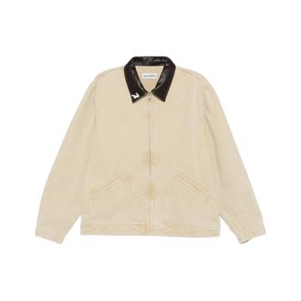 Carne Bollente Homme, Vestes, Beige, Taille: L Djk0101 Jacket