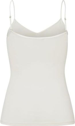 Hanro D&eacute;bardeur en soie et laine