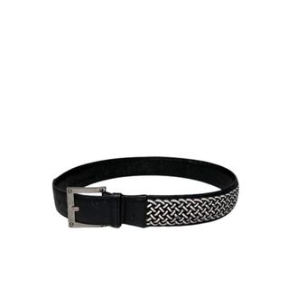 Loewe Ceinture en cuir Pre-owned - Femme - Pre-owned - Noir - Taille: ONE Size
