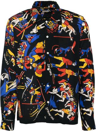 Bode Pastimes Hemd - Schwarz