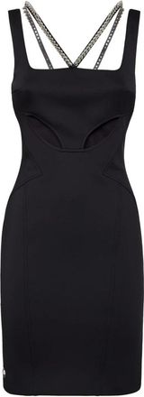 Philipp Plein Femme, Robes, Noir, Taille: 38 FR Short Dress Studs