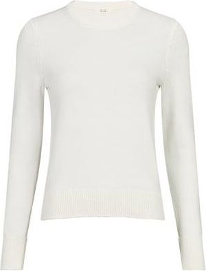 Co Pull droit en coton m&eacute;lang&eacute;