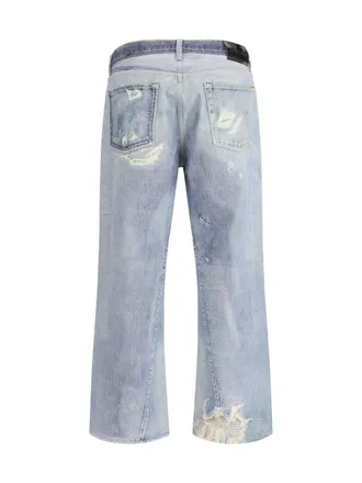 Our Legacy Mens Jeans Third Cut Denim Cotton