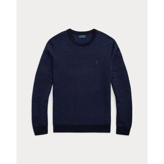 Ralph Lauren Pied-de-poule Pullover - - Knitwear - Herren - Blau - S