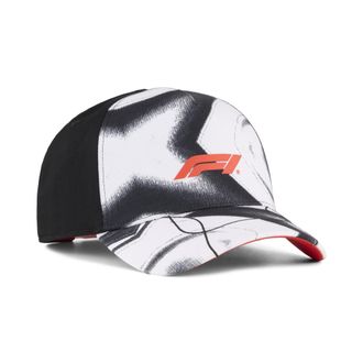 Puma Casquette de baseball &agrave; imprim&eacute;s F1, Accessoires, Noir, OSFA