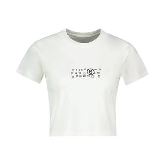 Maison Margiela T-Shirt - - Tops - Damen - Wei&szlig; - S