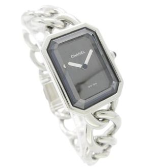 Chanel Montre en acier inoxydable Pre-owned - Femme - Pre-owned - Noir - Taille: ONE Size