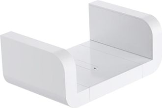 OSALADI Badezimmer Wandregal aus Kunststoff ohne Bohren Kosmetik und Shampoohalter Platzsparendes Aufbewahrungsregal f&uuml;r Dusche und Waschbecken