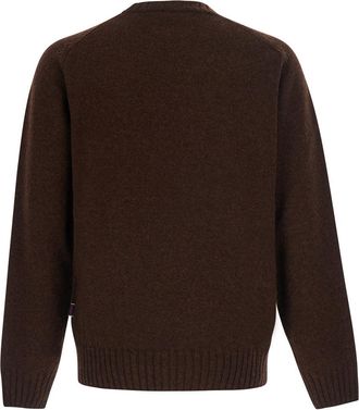 Sebago Wool V-Neck Sweater - Brown