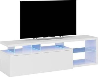 HOGAR 24 Hogar24 - Meuble tv avec led - 43 x 150 x 41 cm