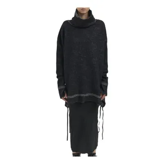 Marc Le Bihan Pull &agrave; col roul&eacute; haut - Femme - Pulls - Noir - Taille: 40 FR