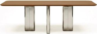 Gabrielle Paris Table &agrave; manger en bois laqu&eacute; Chrysoline Gabrielle Paris